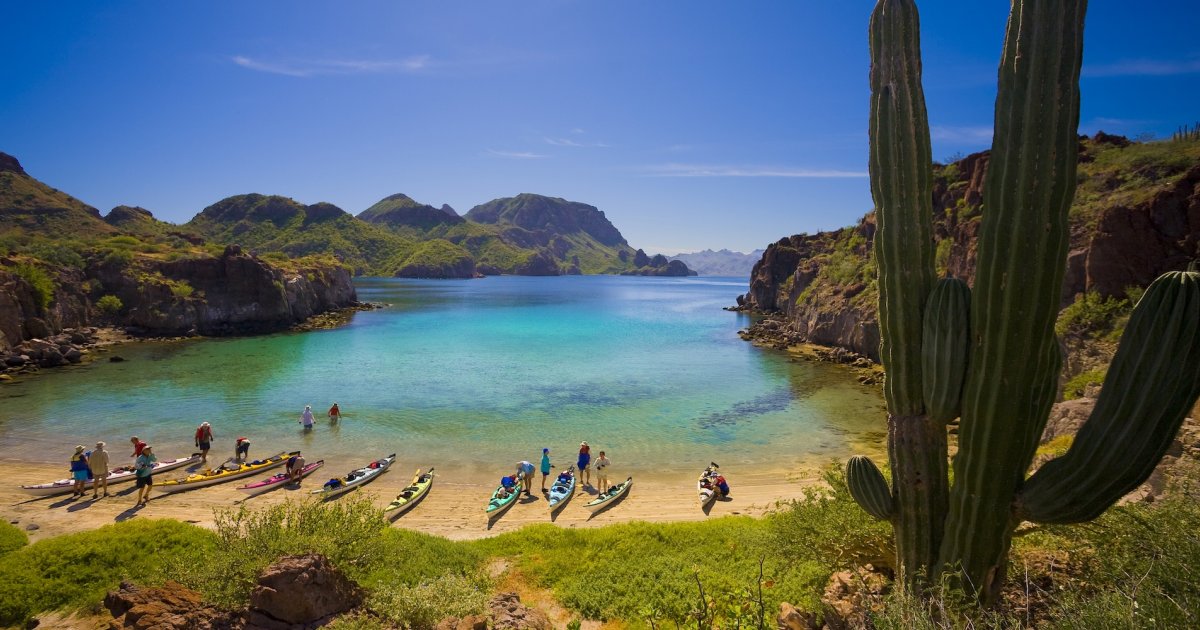 Baja Kayaking, Camping & Hiking Trips with Sea Kayak Adventures